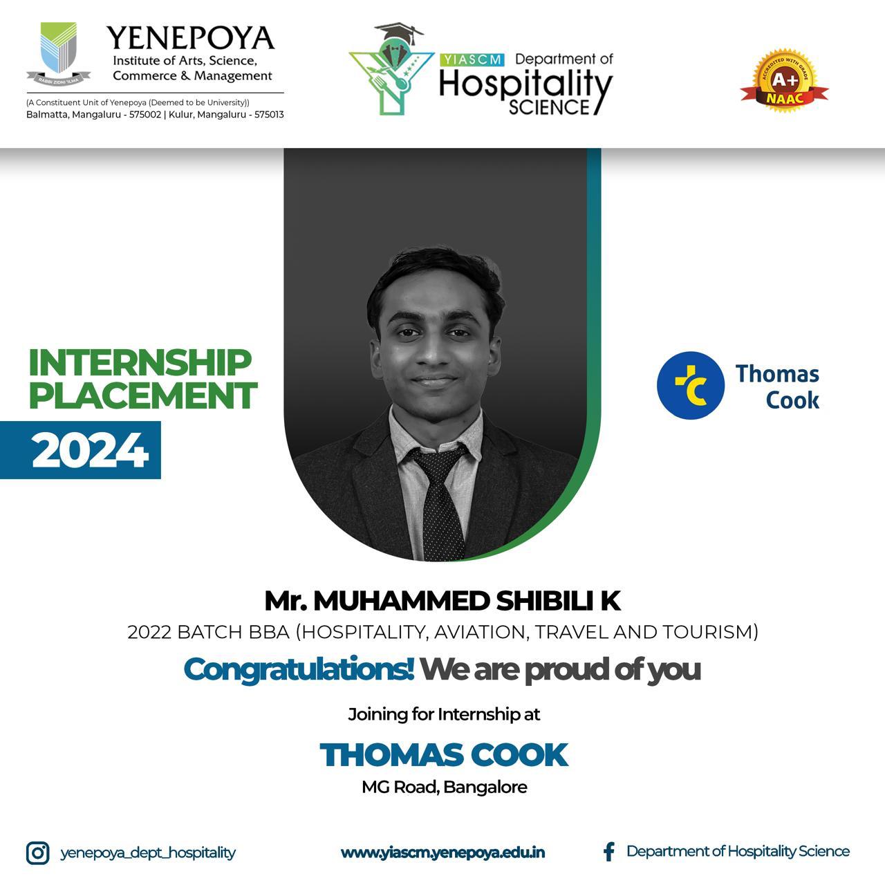 Placements | Yenepoya Institute of Arts, Science, Commerce and Management